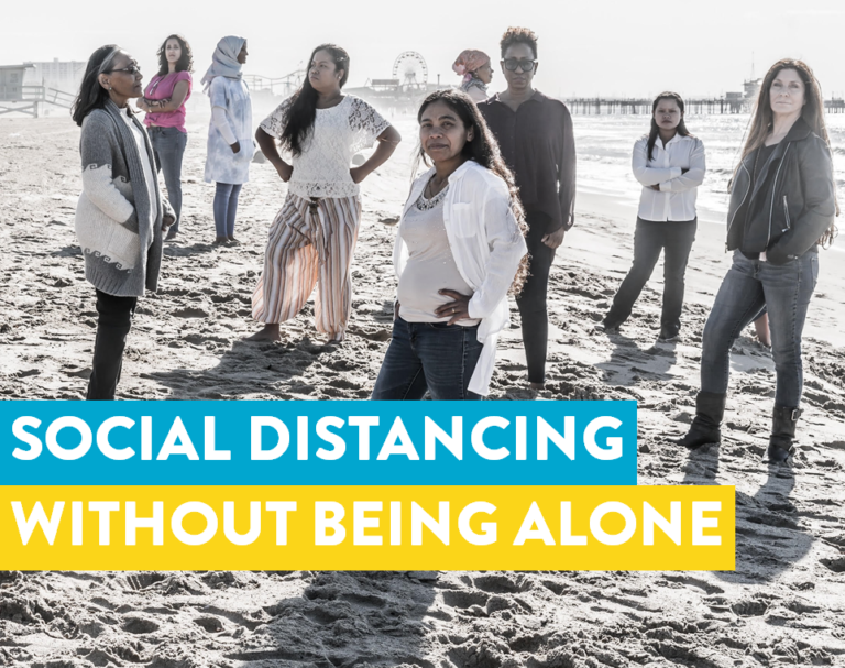Social Distancing Without Being Alone | Cast LA