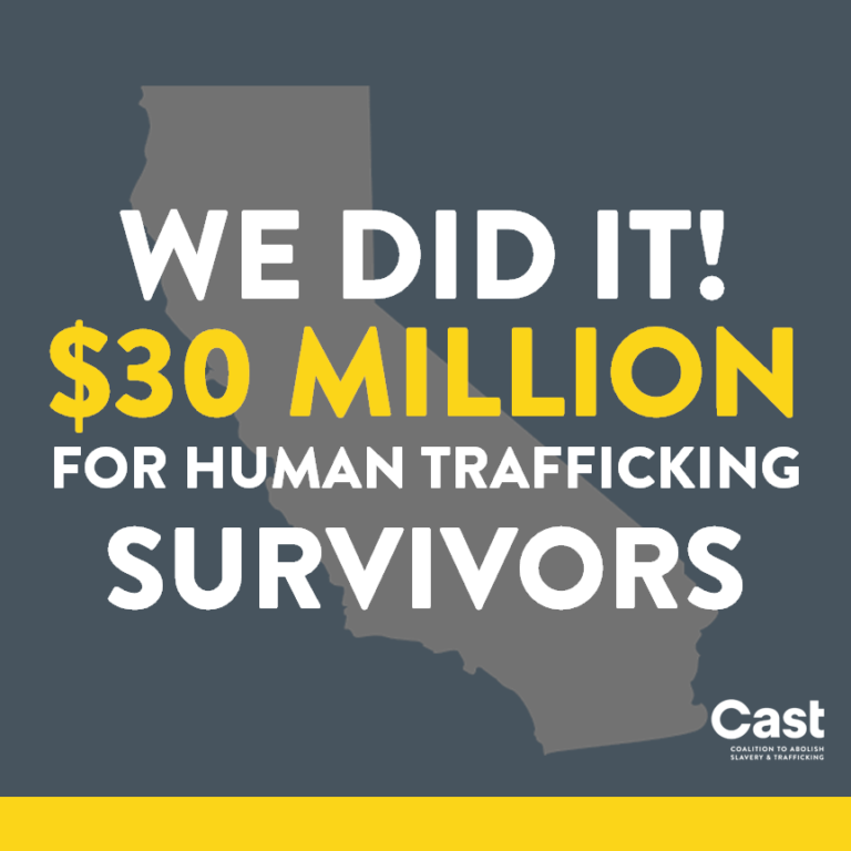 $30 Million in State Funding to Support Survivors of Human Trafficking ...